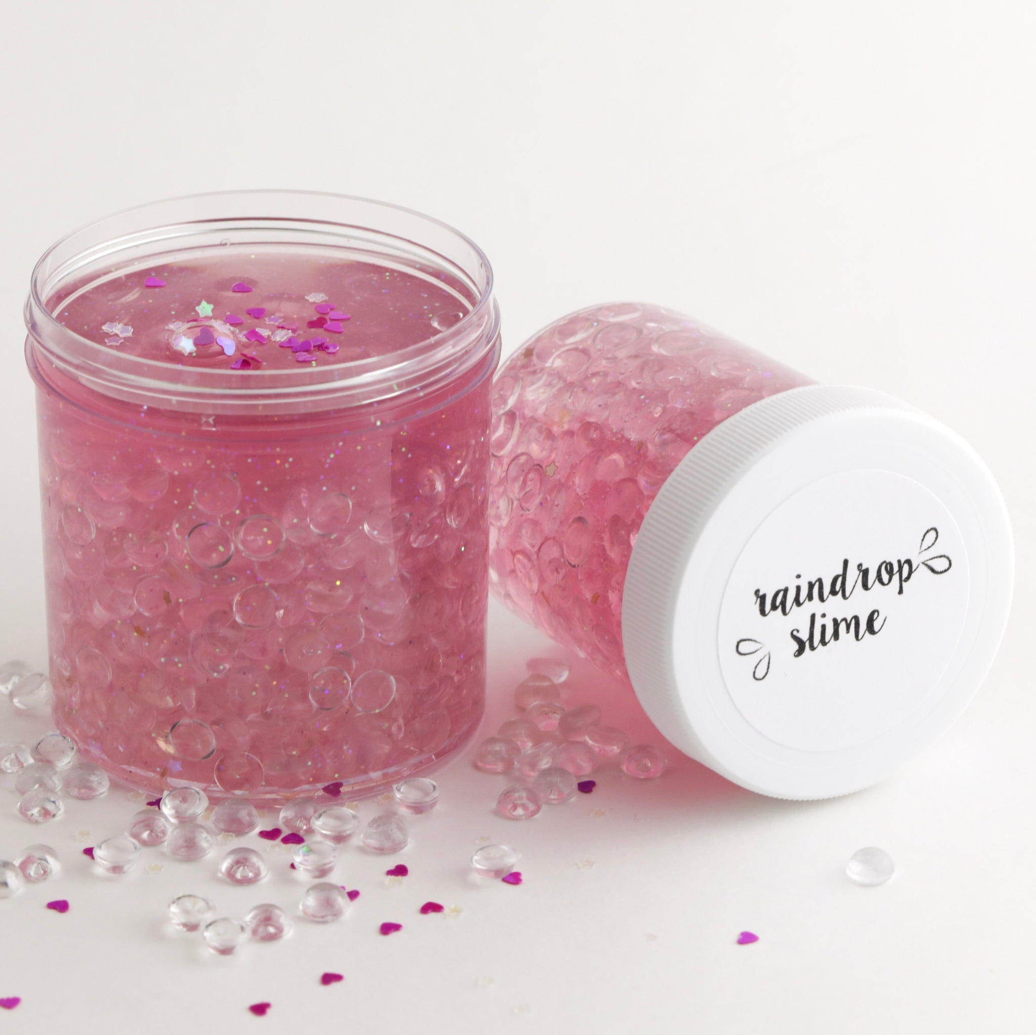 Pink Tourmaline Fishbowl Slime – Raindrop Slime