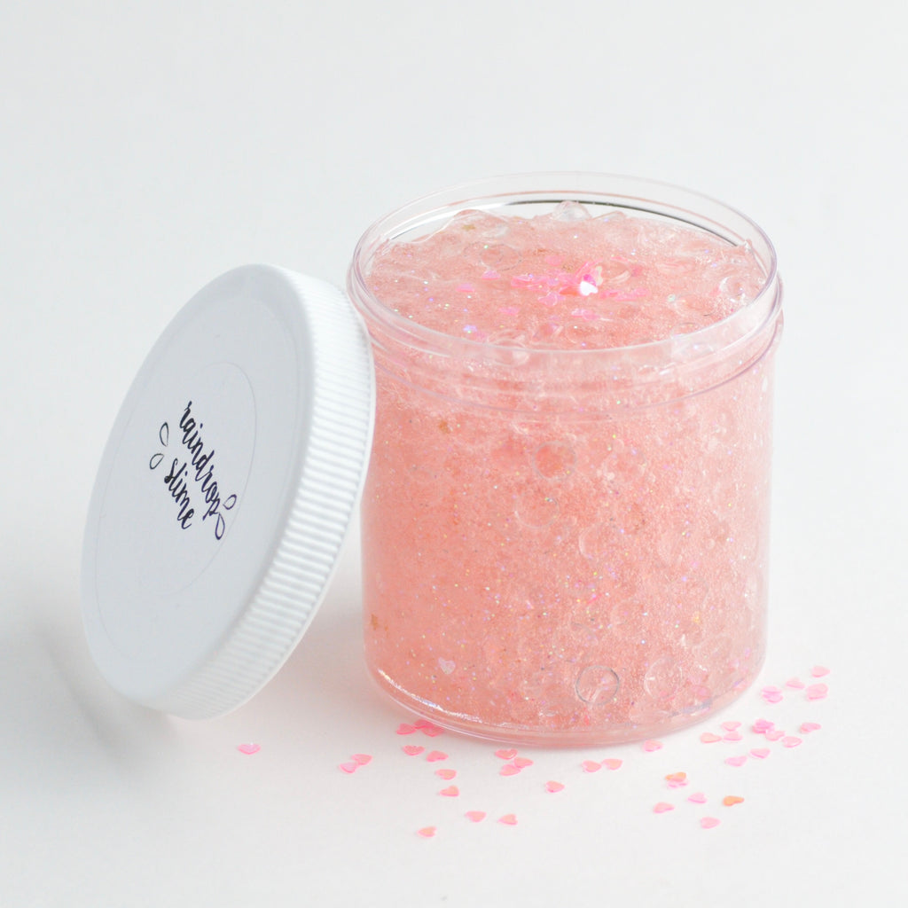 Strawberry Ice Fishbowl Slime – Raindrop Slime