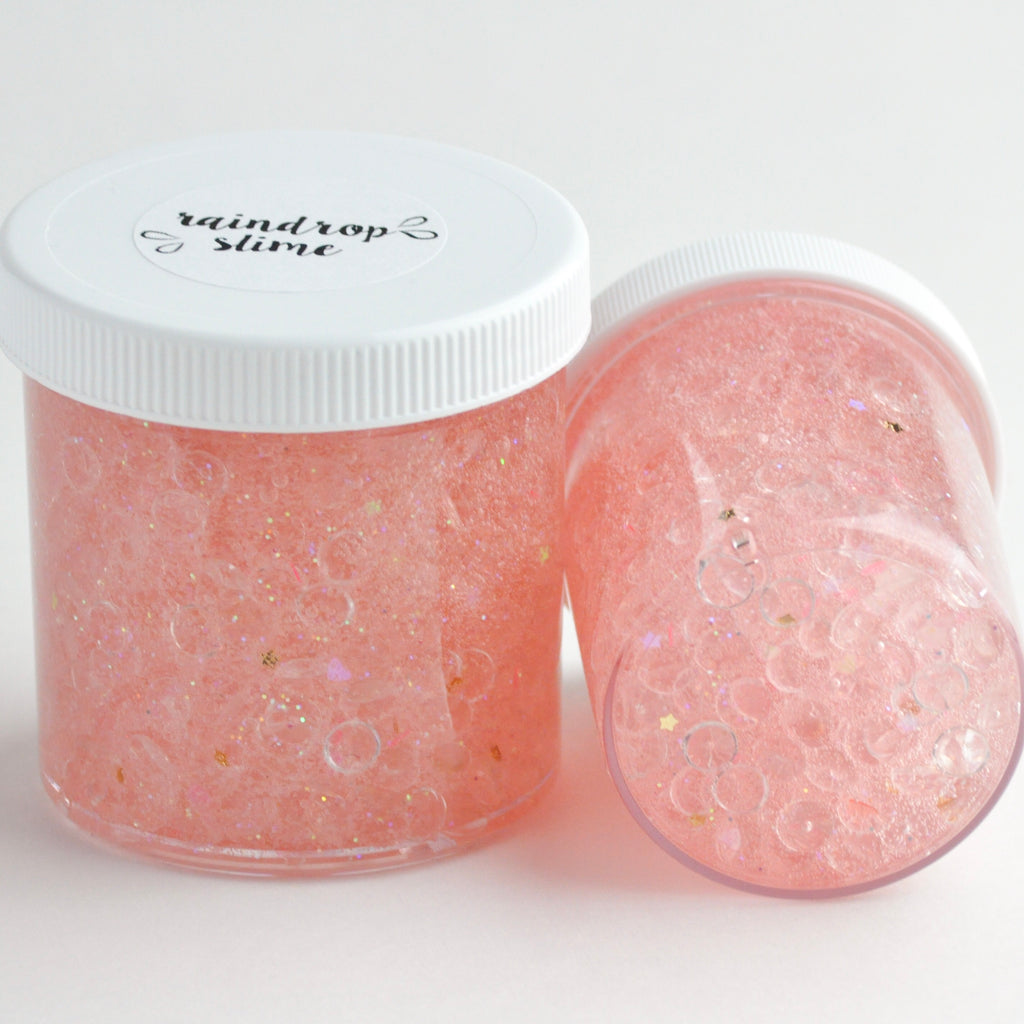 Strawberry Ice Fishbowl Slime – Raindrop Slime