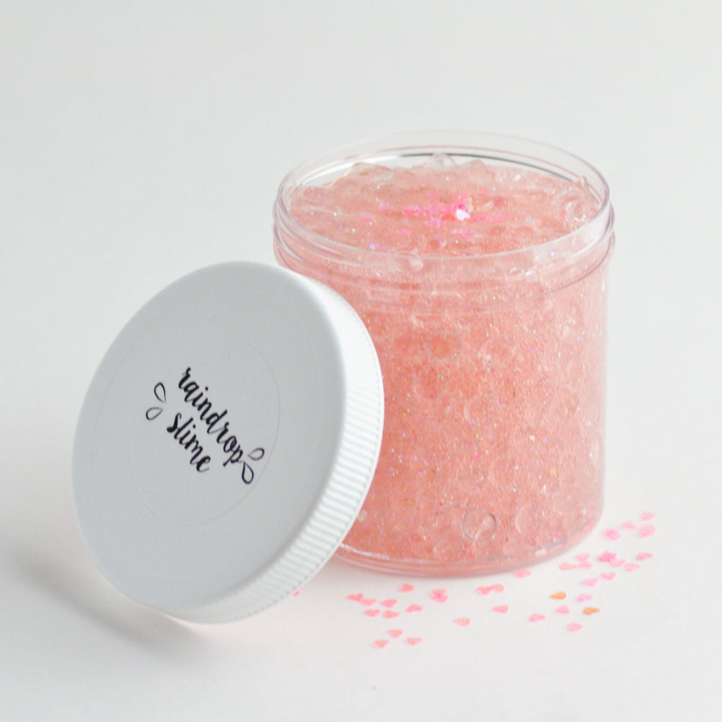 Strawberry Ice Fishbowl Slime – Raindrop Slime